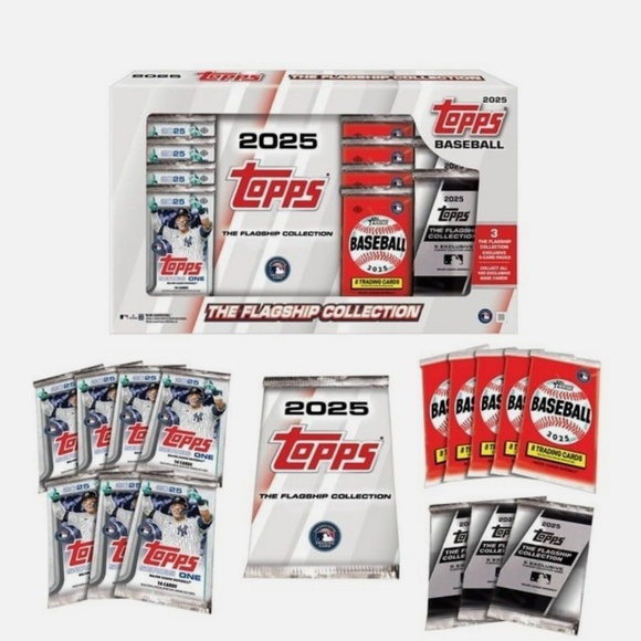 Topps | Games | 225 Topps Baseball Flagship Collection Box Sealed ...